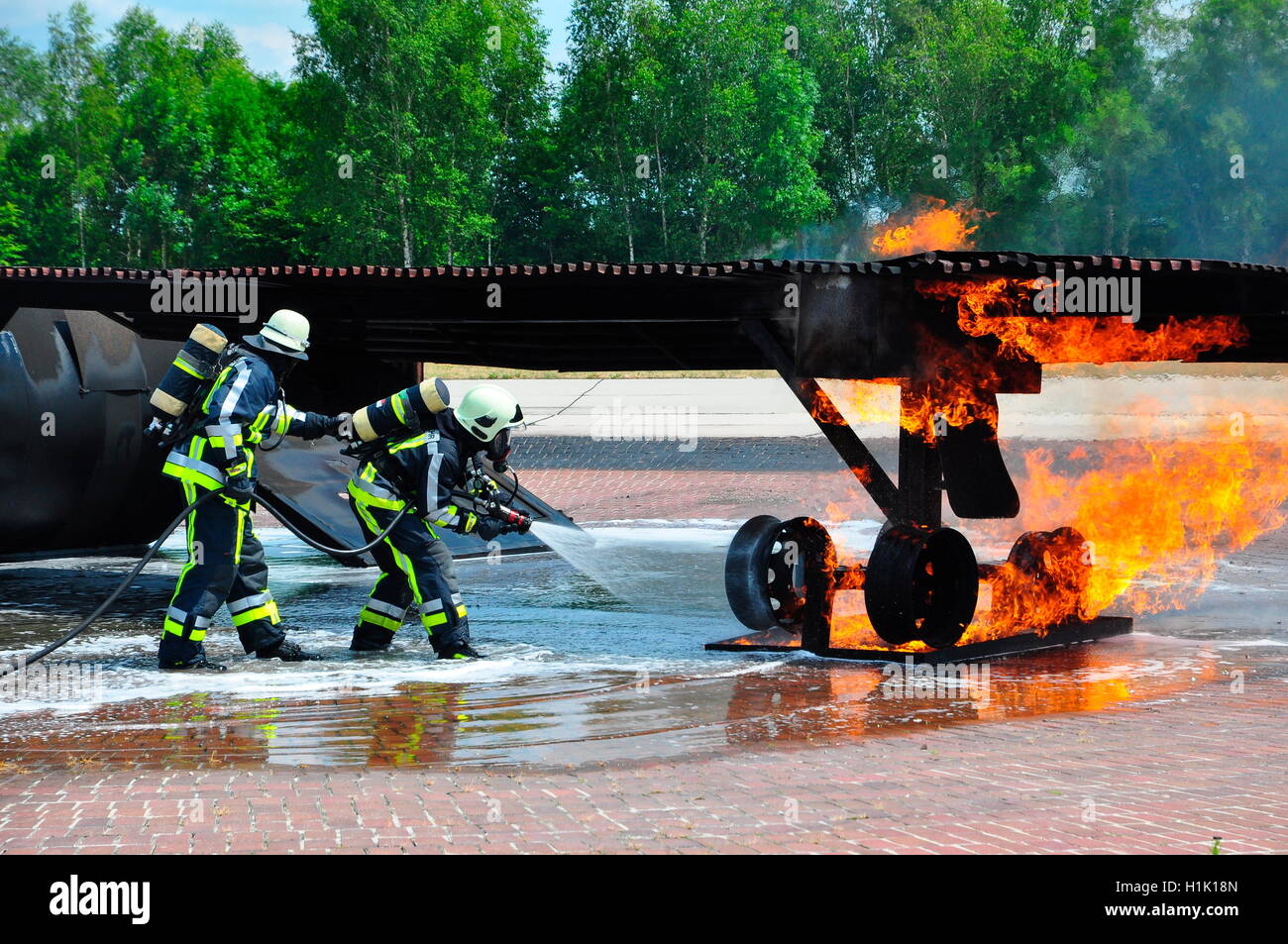 Pompiers pompier avion Banque de photographies et d’images à haute ...