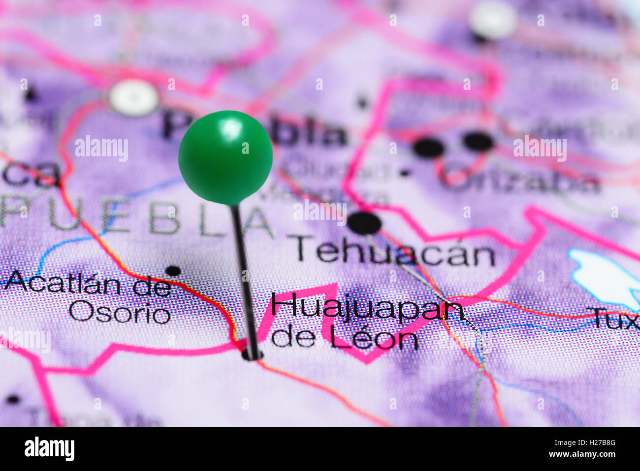 Leon map Banque de photographies et d’images à haute résolution - Alamy