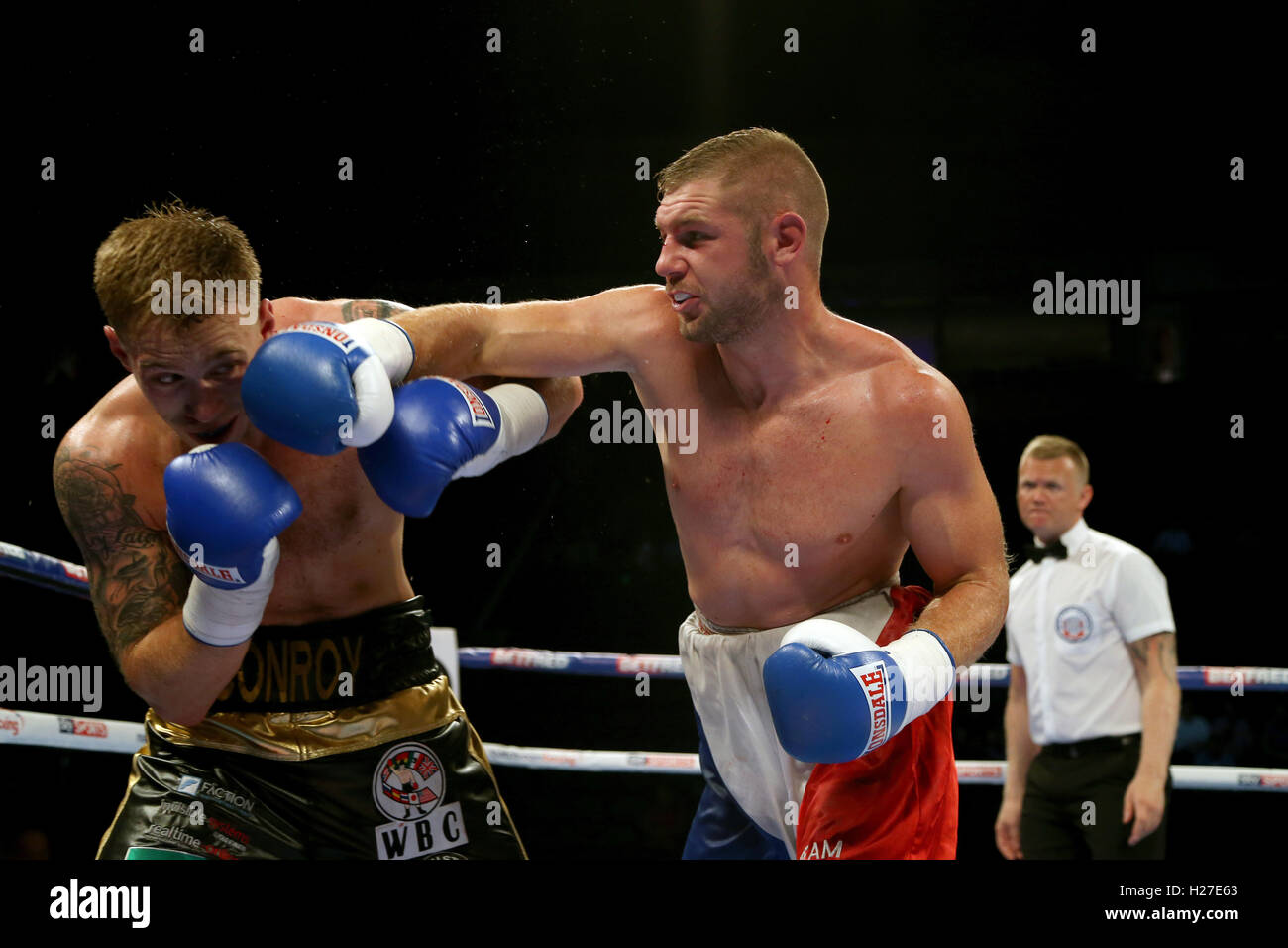 Liam Conroy (à gauche) et Baptiste Castegnaro pendant le concours Light ...