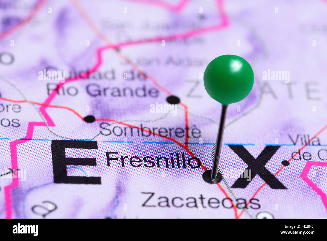 Mappa di fresnillo Banque de photographies et d’images à haute ...