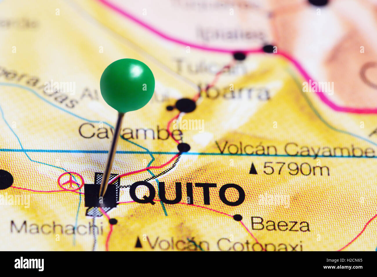 Mappa di quito Banque de photographies et d’images à haute résolution ...