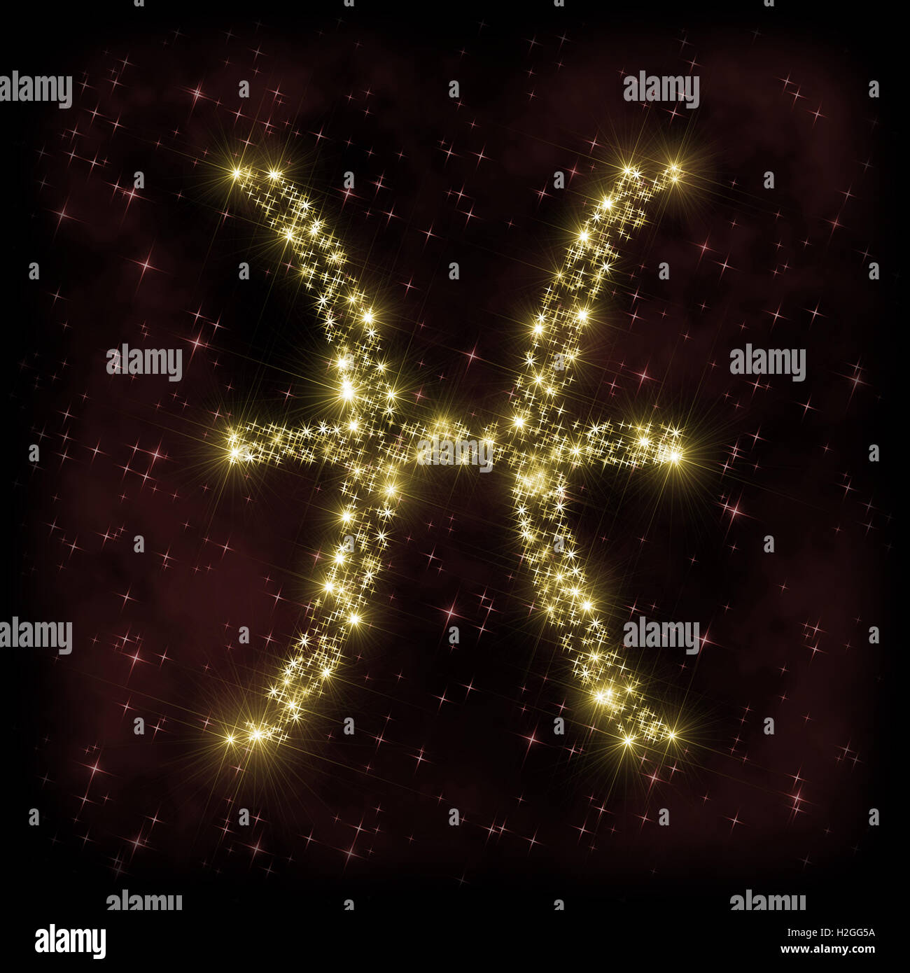 Signe astrologie poissons Banque de photographies et d’images à haute ...