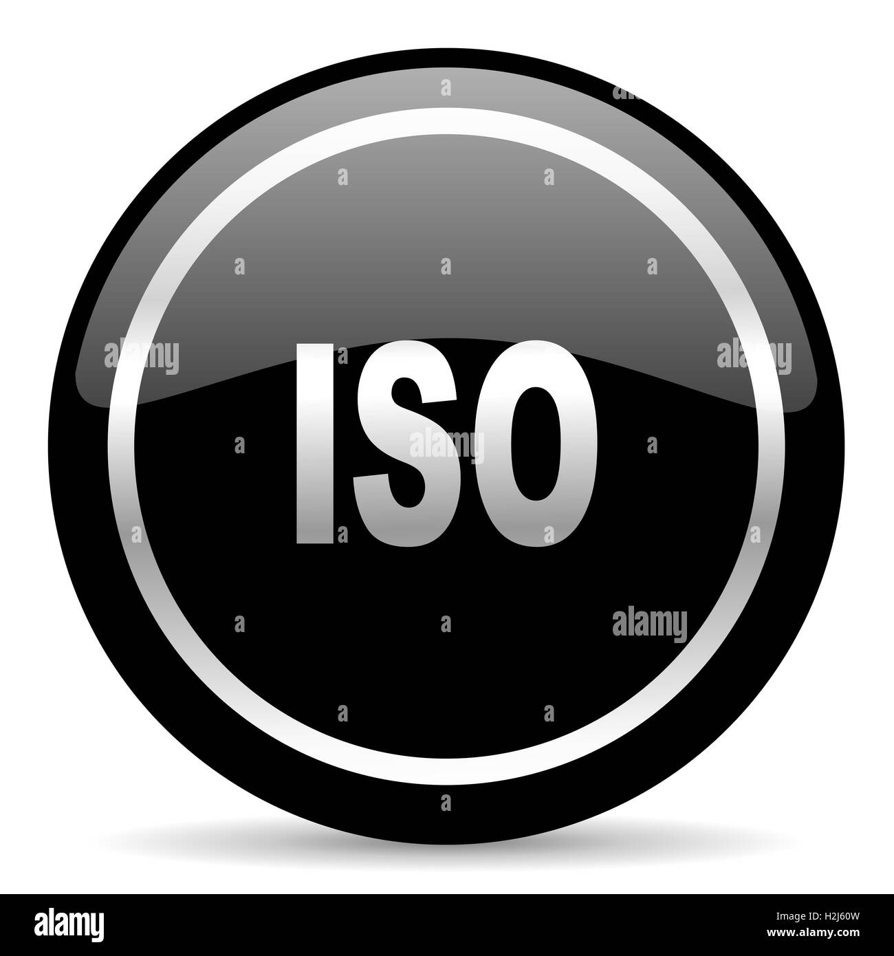 Iso norm Banque d'images noir et blanc - Alamy