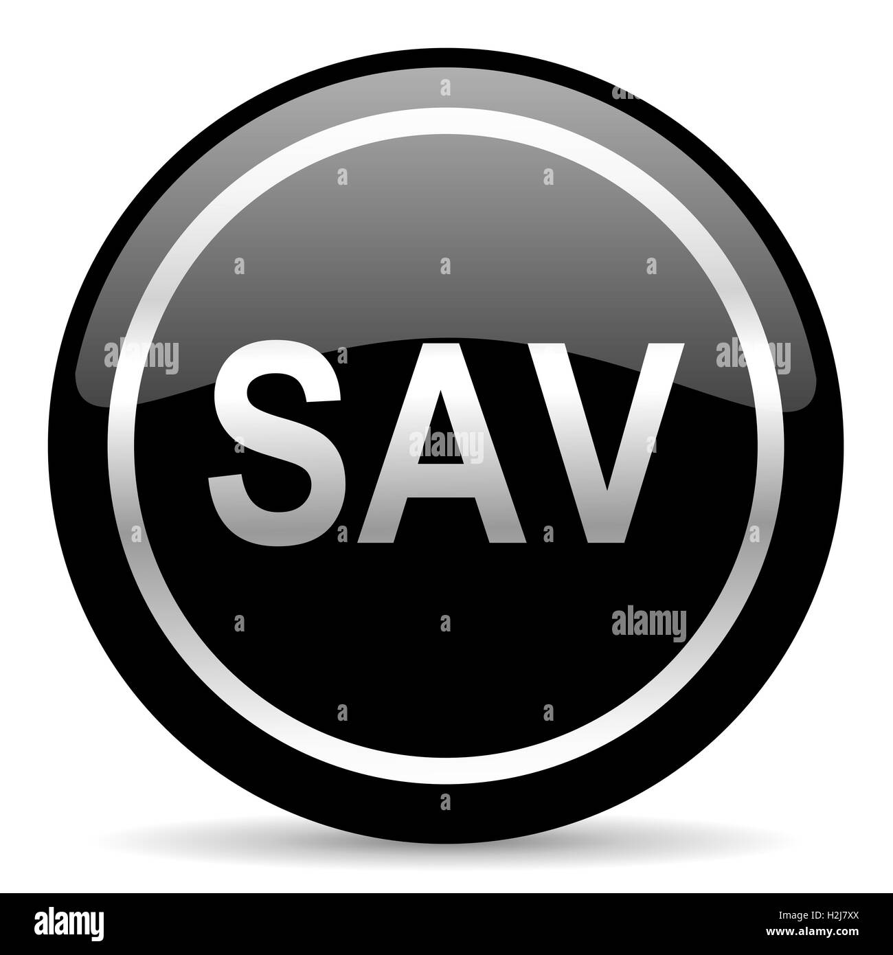 Sav icon Banque d'image et photos - Alamy