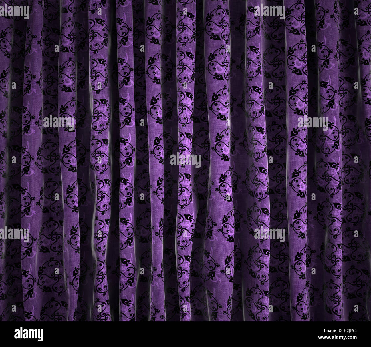 Rideaux vintage Banque de photographies et d’images à haute résolution ...