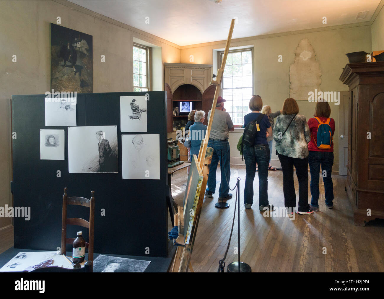 Andrew wyeth studio Banque de photographies et d’images à haute ...