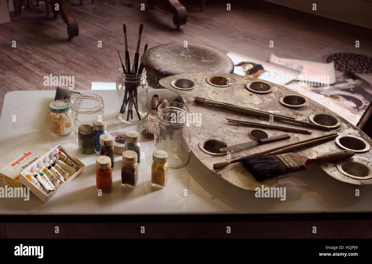 Andrew wyeth studio Banque de photographies et d’images à haute ...