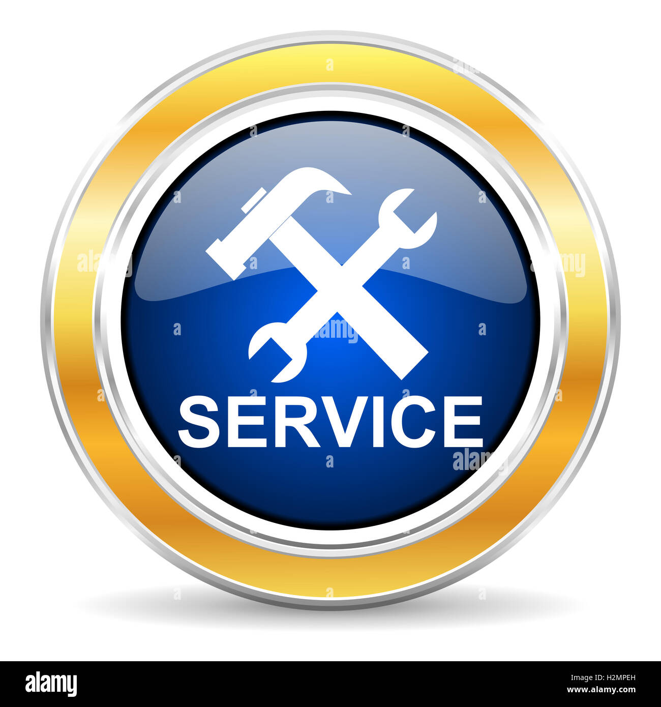 Call center agent service icon Banque d'images détourées - Alamy