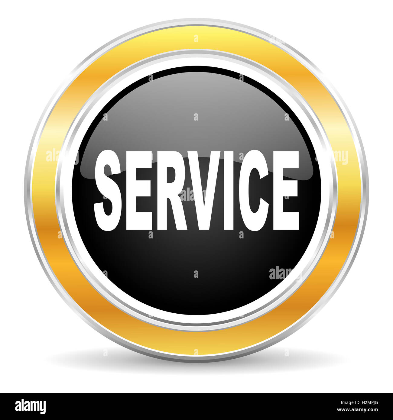 Call center agent service icon Banque d'images détourées - Alamy