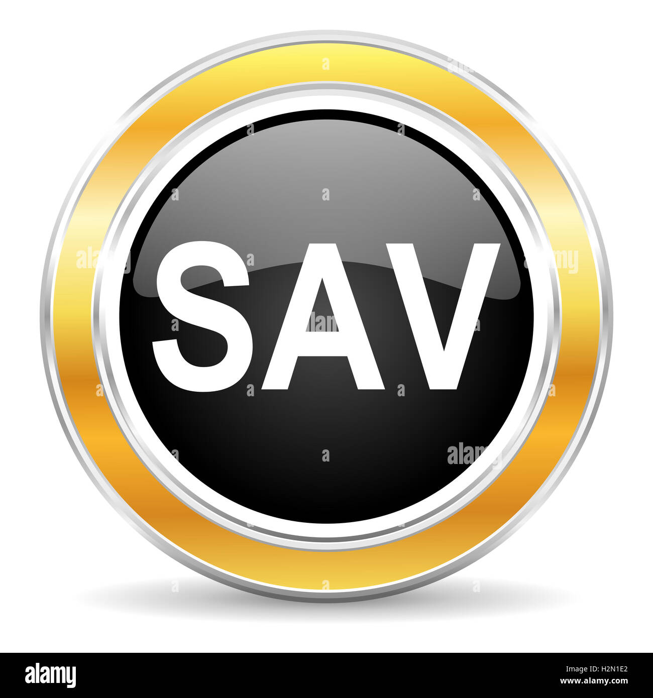 Sav icon Banque d'image et photos - Alamy