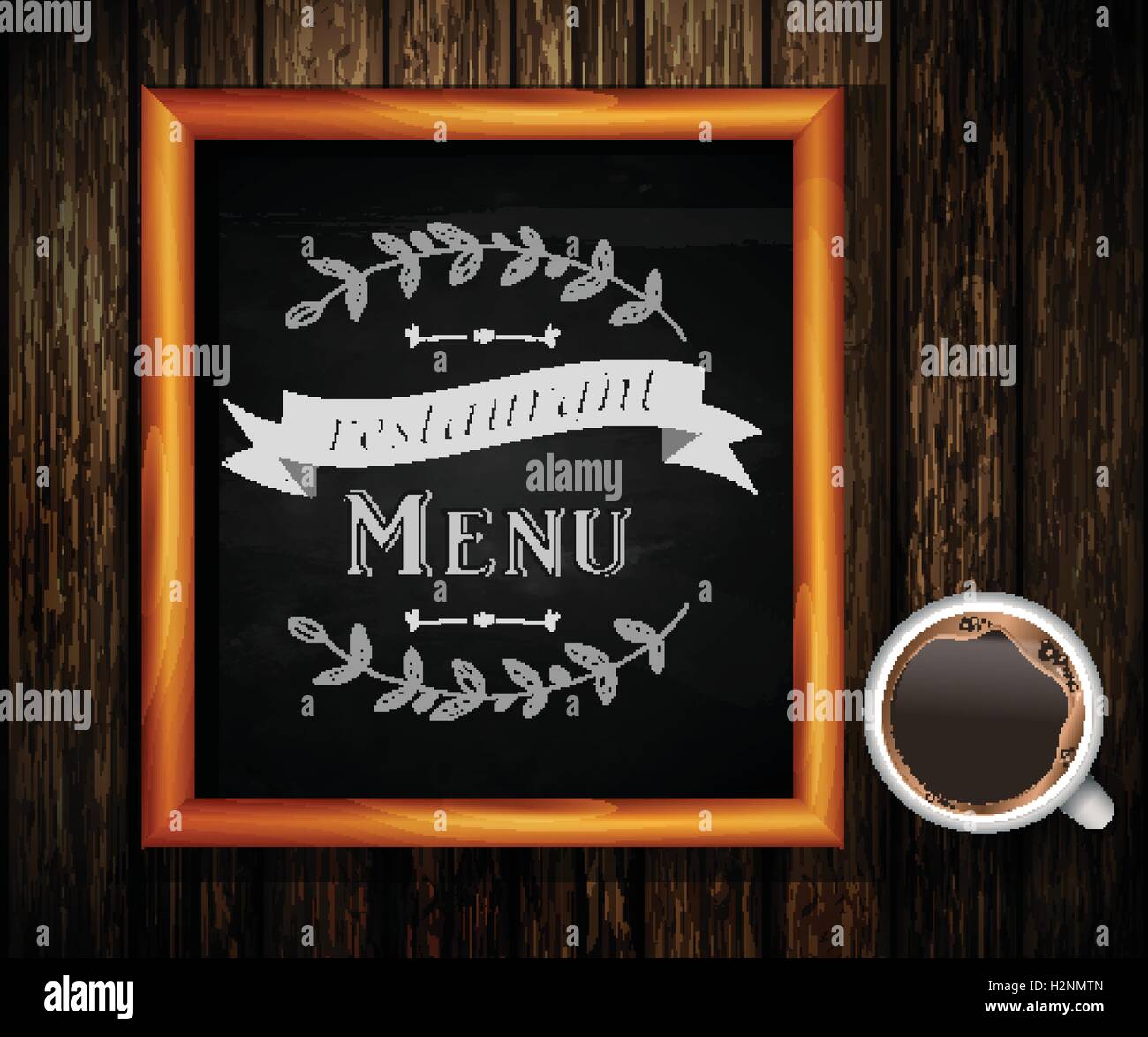 Tableau de menu sur le mur Banque d'images vectorielles - Page 2 - Alamy