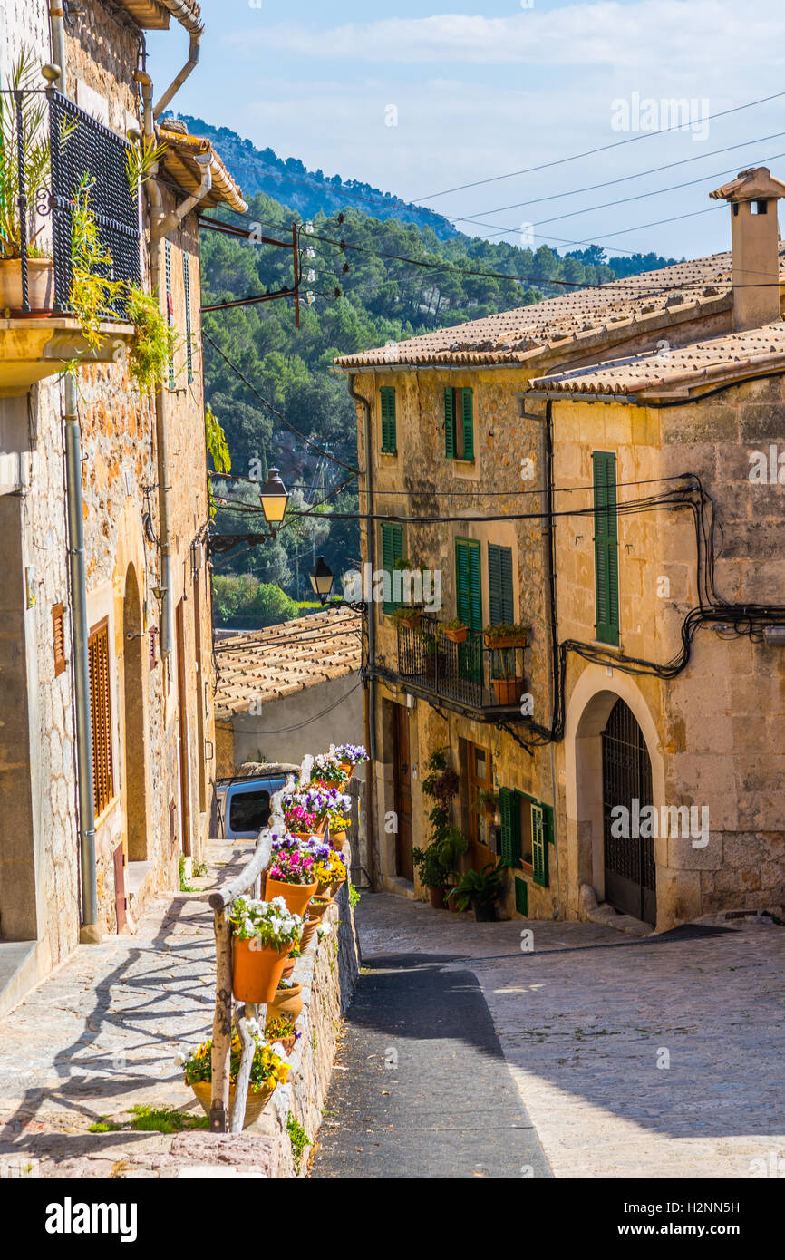 Valldemossa valdemosa mallorca majorca Banque de photographies et d ...