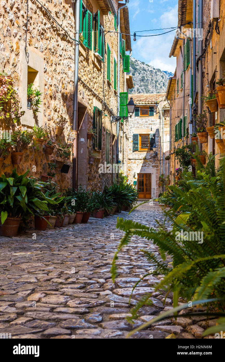 Valldemossa valdemosa mallorca majorca Banque de photographies et d ...