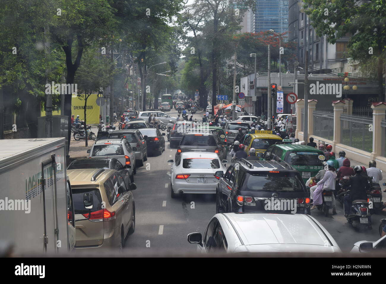 Embouteillage routier Banque de photographies et d’images à haute ...