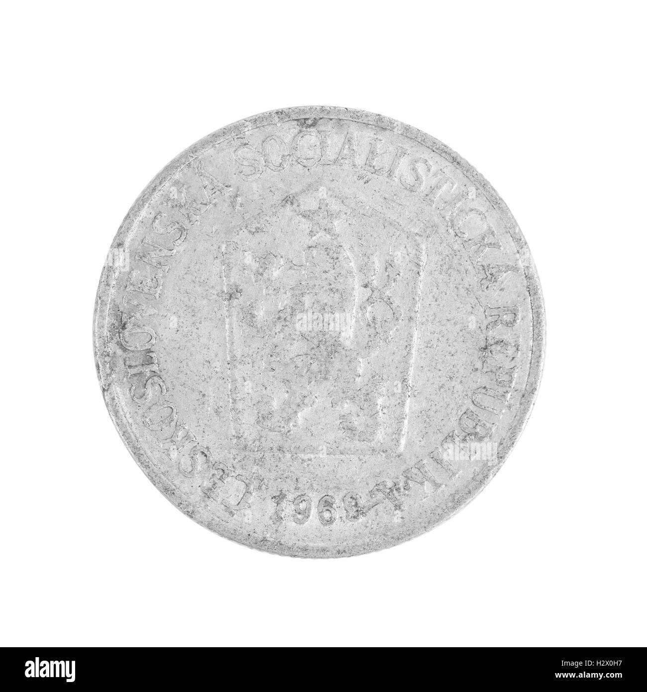 Pièce de 10 couronnes tchèques Banque de photographies et d’images à ...