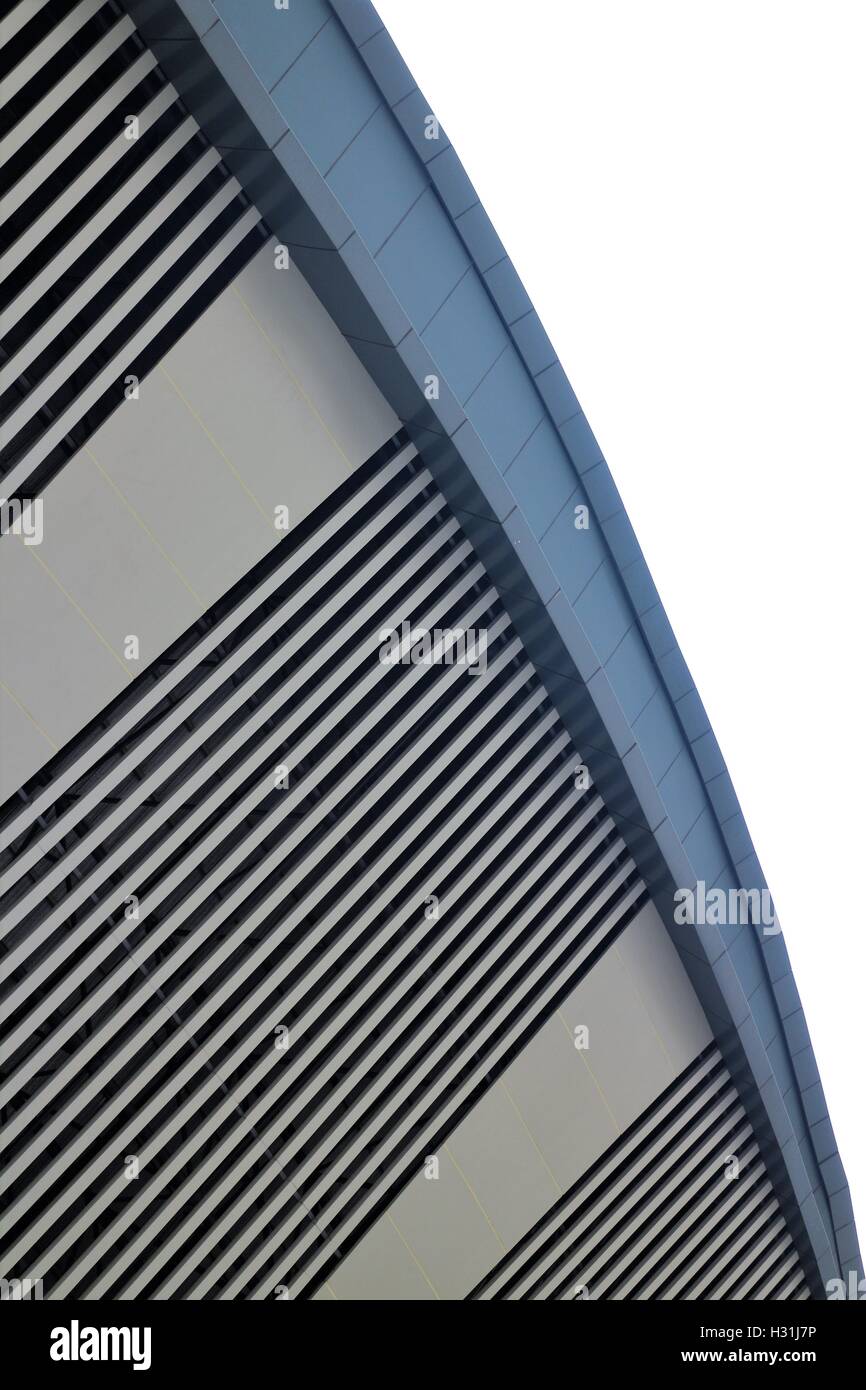 Office building toit voûté détail modèle Photo Stock - Alamy