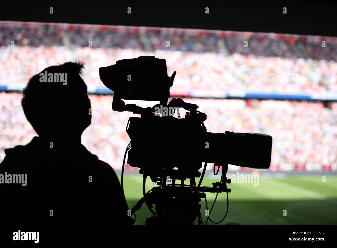 Cameraman football match Banque de photographies et d’images à haute ...