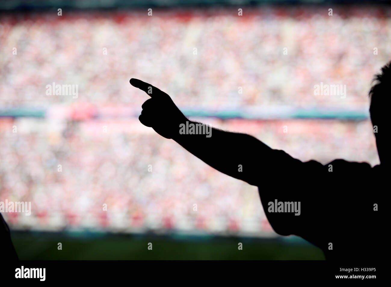 Spectateurs dans le stade Banque de photographies et d’images à haute ...