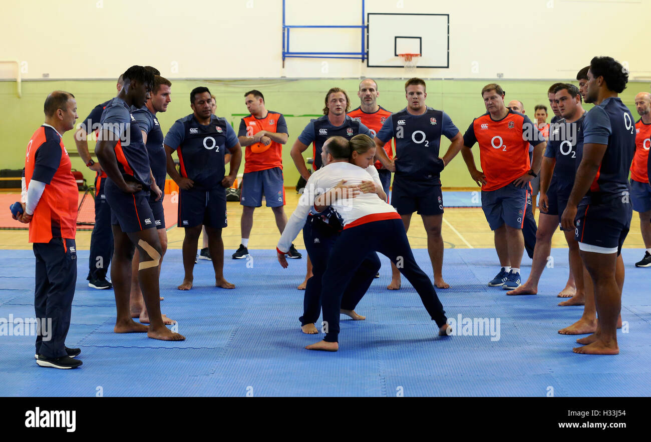 British judo coaches jp bell Banque de photographies et d’images à ...