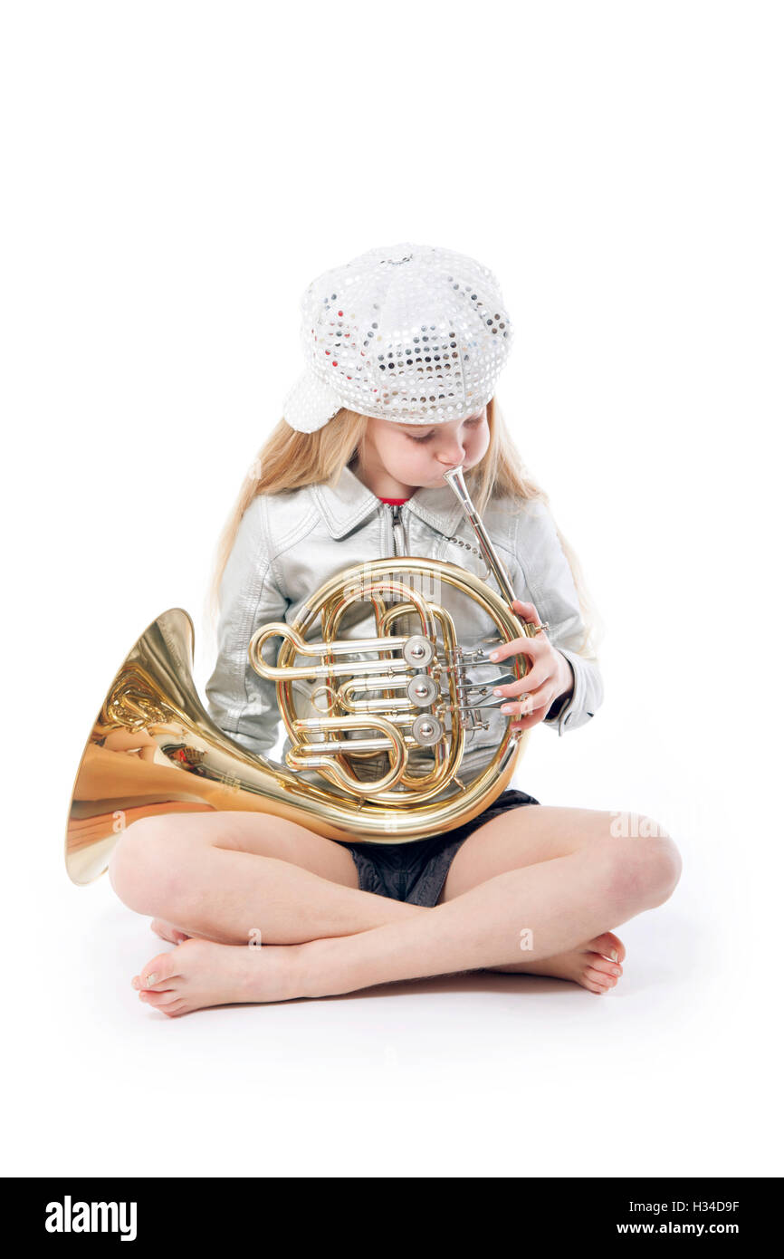 Joueur de cor français Banque de photographies et d’images à haute ...