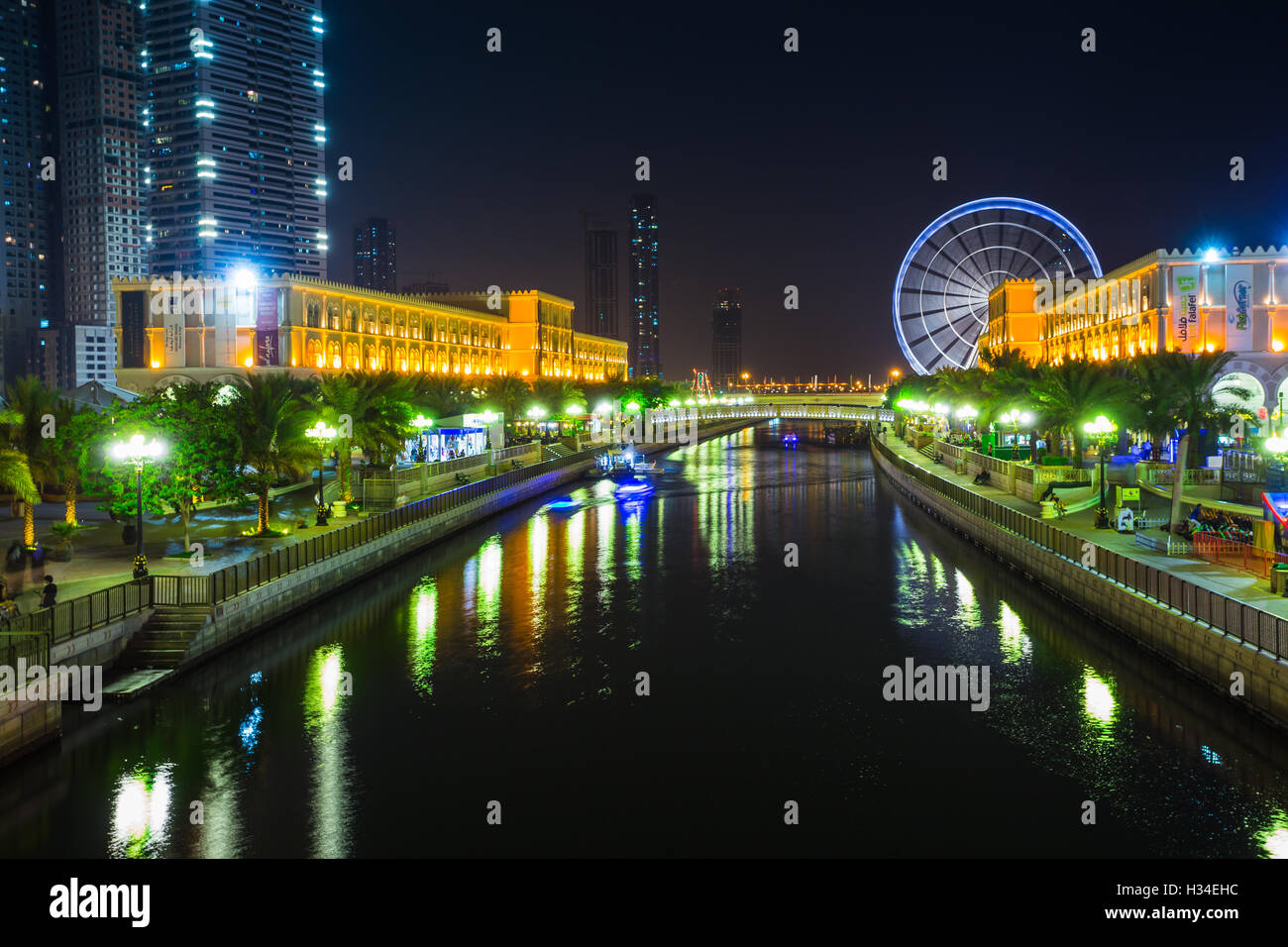 Sharjah al qasba Banque de photographies et d’images à haute résolution ...