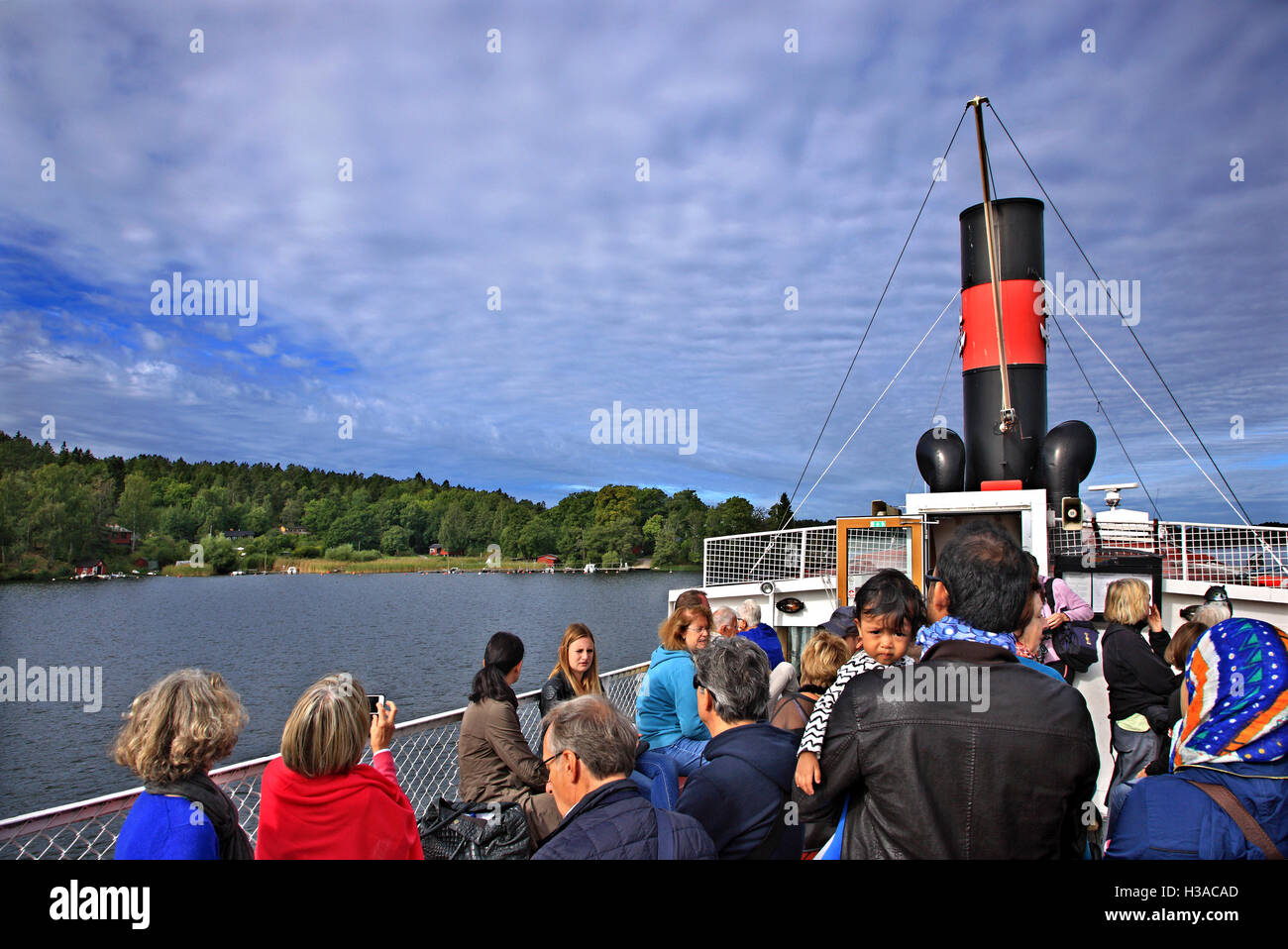 Stockholm croisiere sur le lac malaren Banque de photographies et d’images à haute résolution ...