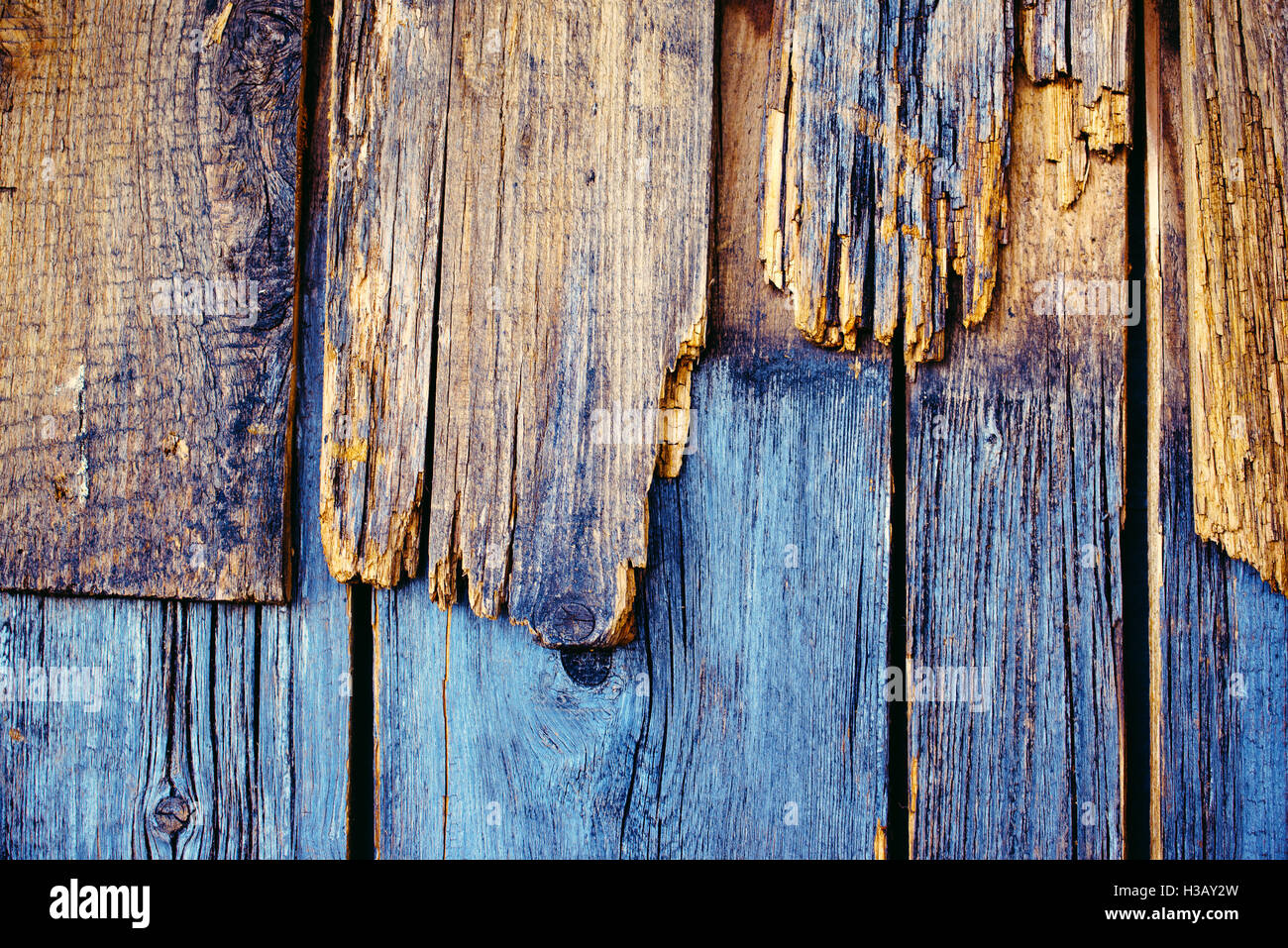Weathered Wood texture rugueuse, planches en bois obsolètes Photo Stock ...