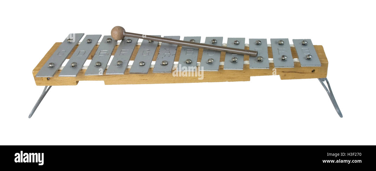 Antique xylophone Banque d'images détourées - Alamy