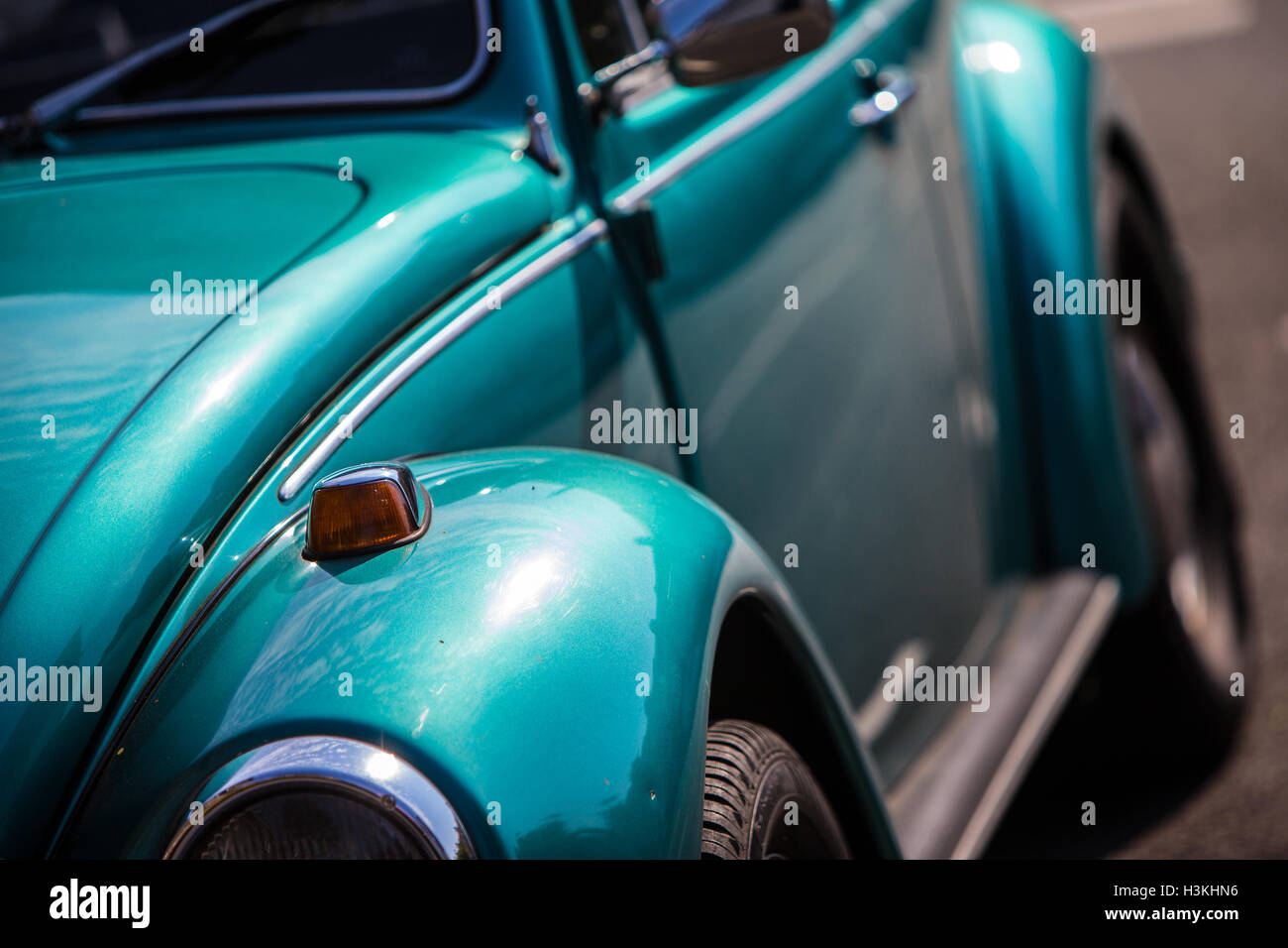 Old green beetle vw volkswagen Banque de photographies et d’images à ...