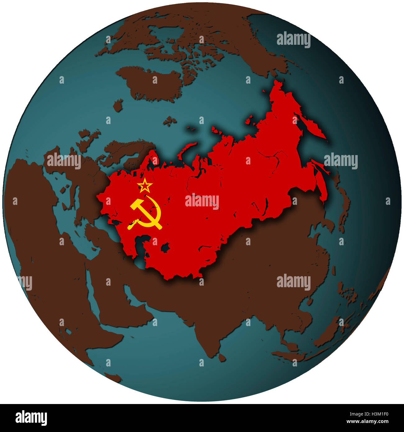 Mapa político de europa de la urss Banque de photographies et d’images ...