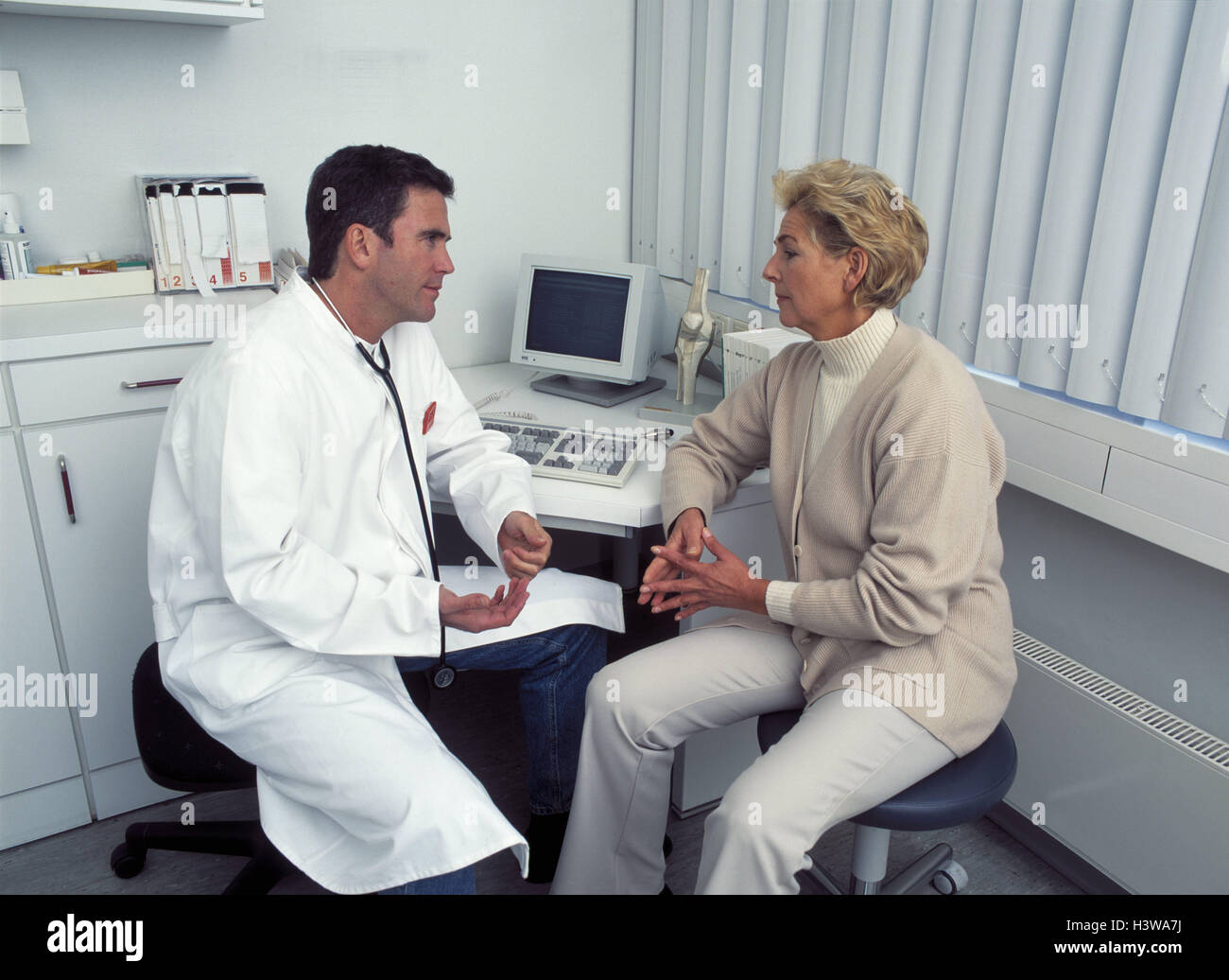 Médecin, patient, la conversation, de la pratique médicale, la ...