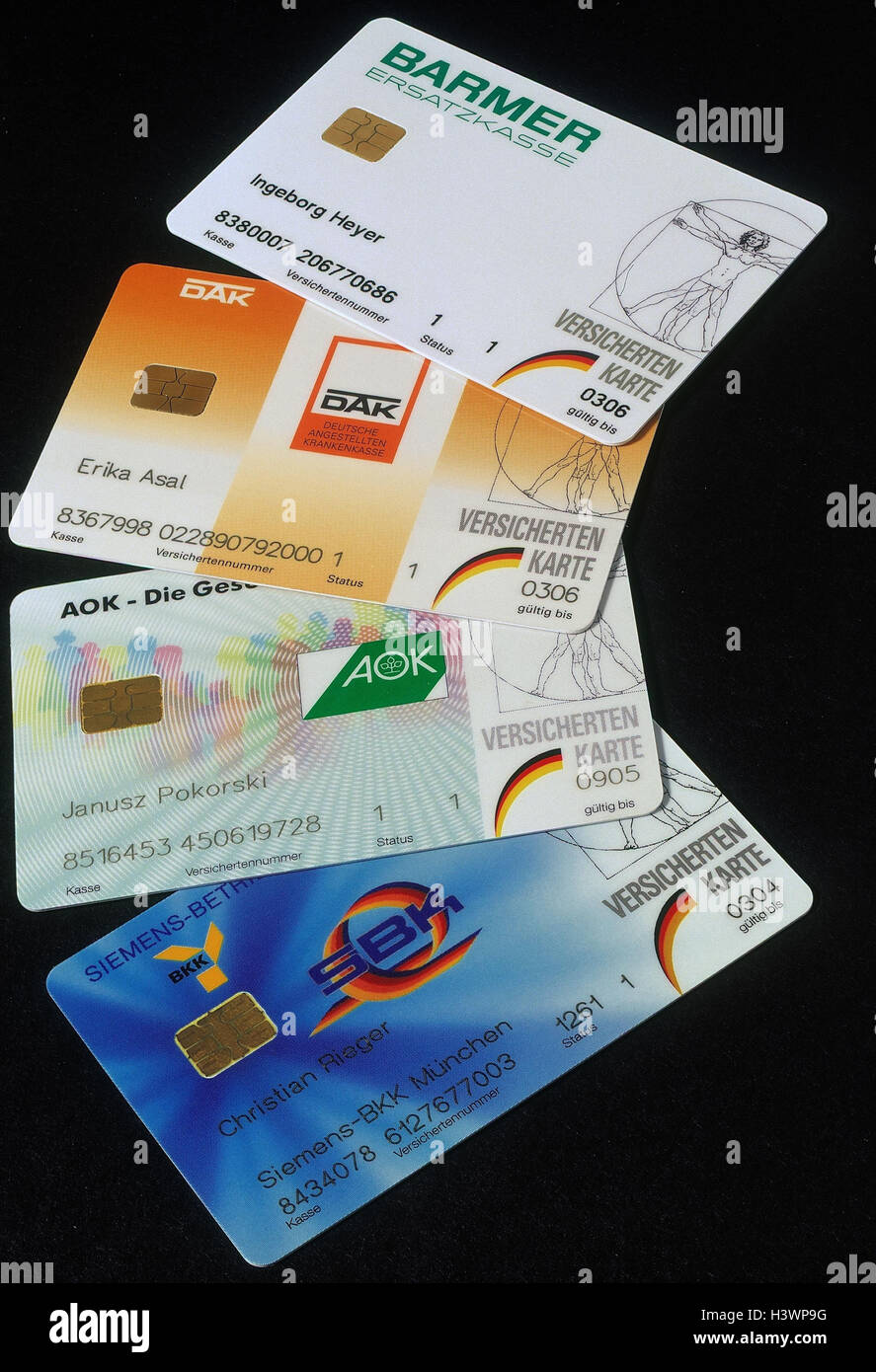 Cartes d'assurance maladie Banque de photographies et d’images à haute ...