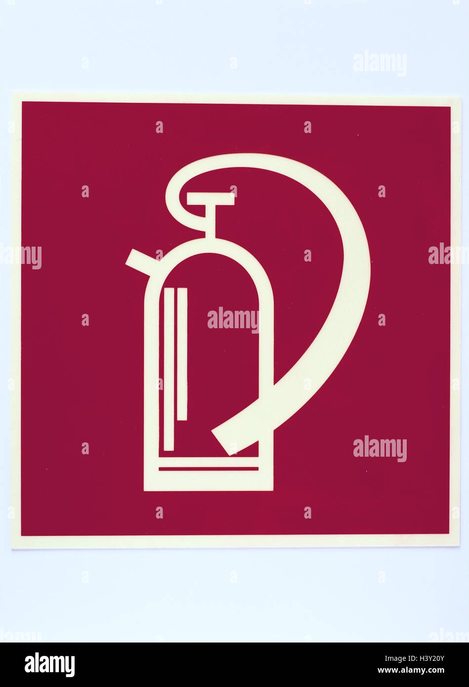 Signe, extincteur, l'enregistrement du matériel, logo, signe ...