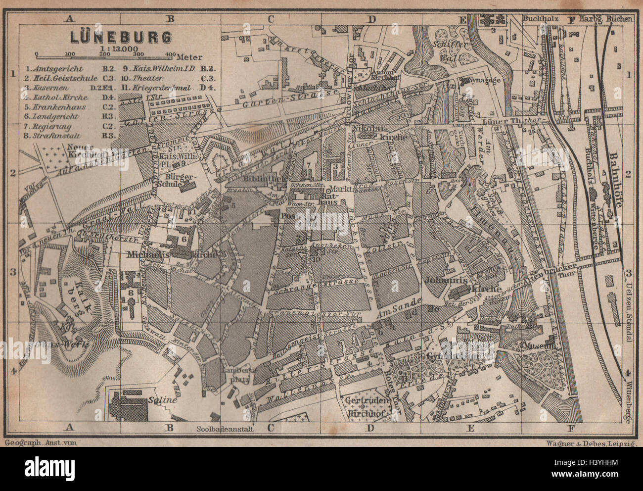 Carte de lunenburg Banque de photographies et d’images à haute ...