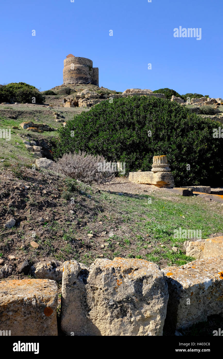 Archaeological site of tharros Banque de photographies et d’images à ...