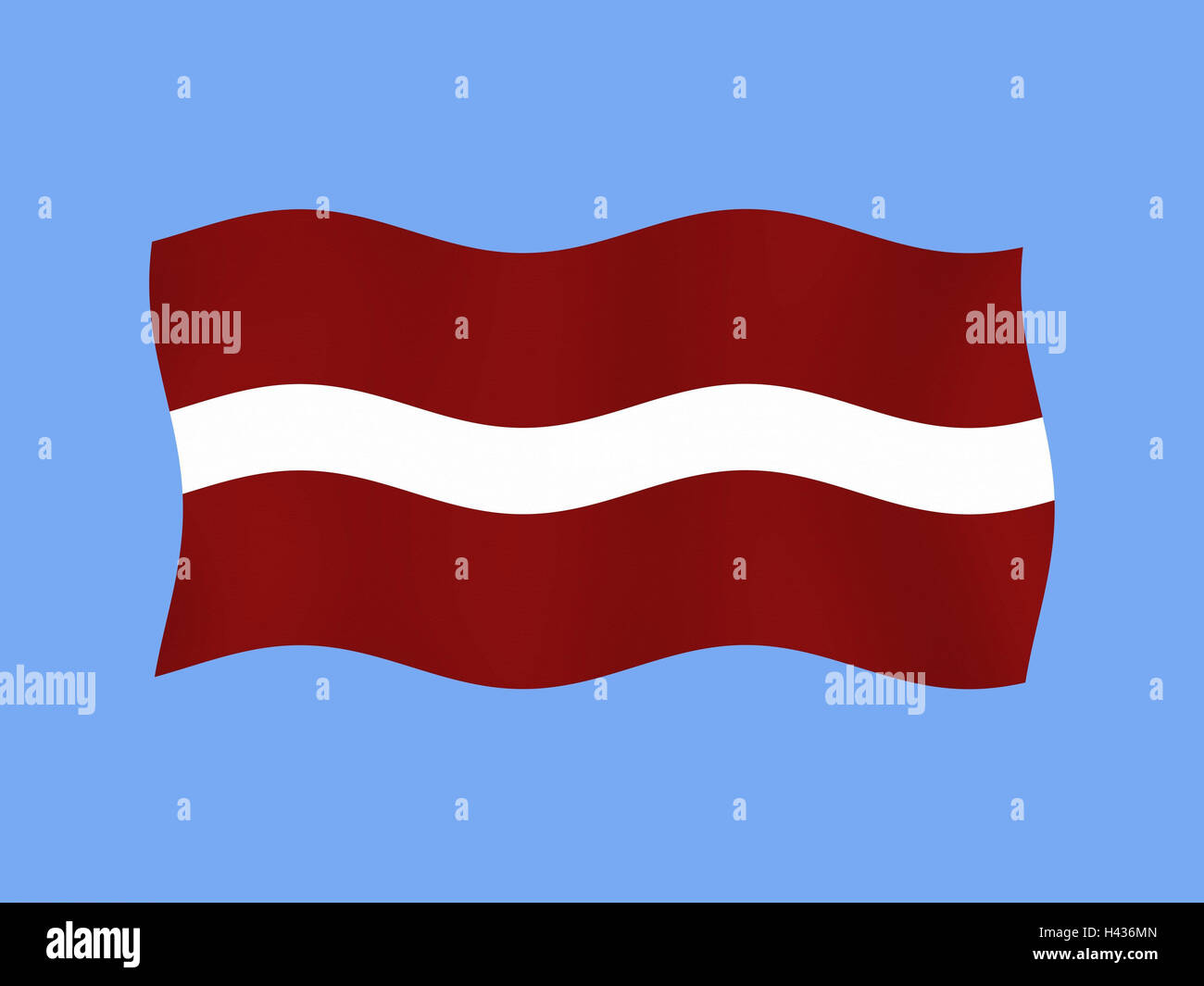 Drapeau Lettonie Banque d'image et photos - Alamy