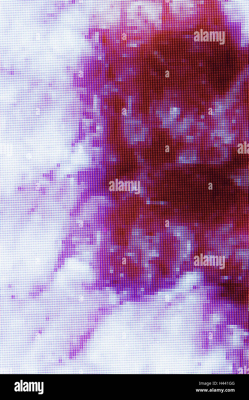 Pixel rouge Banque de photographies et d’images à haute résolution - Alamy