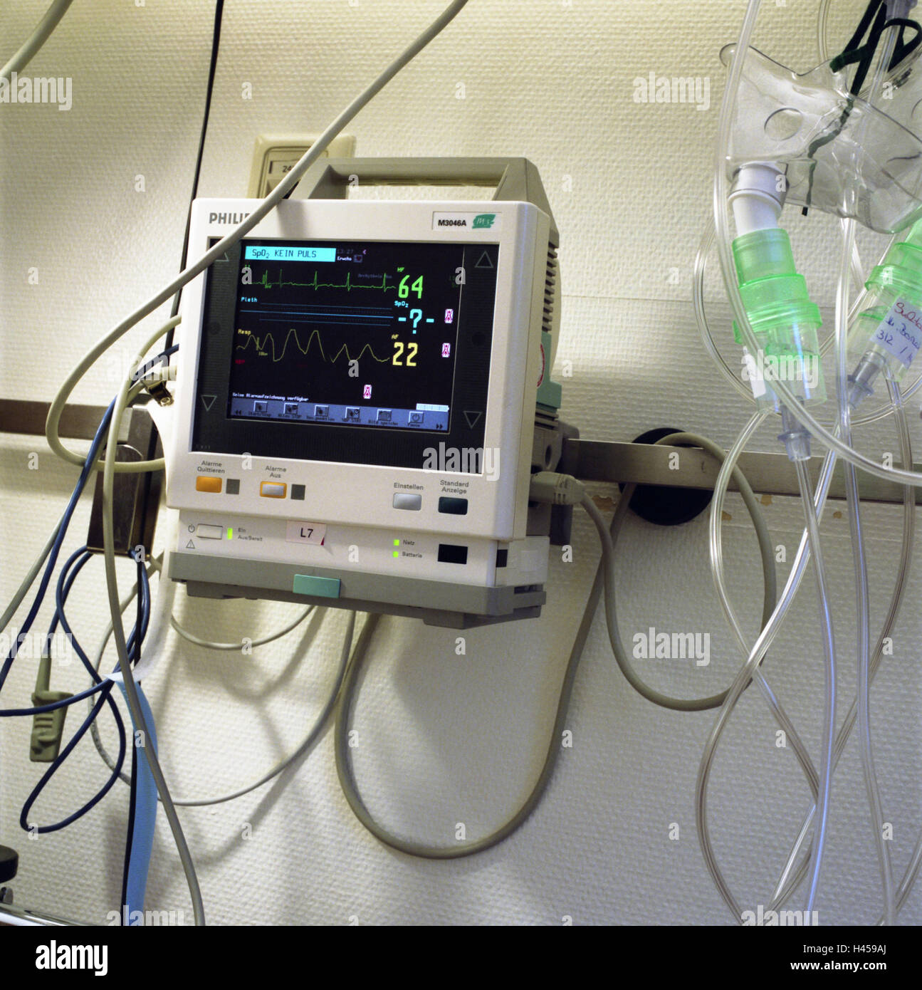 Moniteur cardiaque portable Banque de photographies et d’images à haute ...