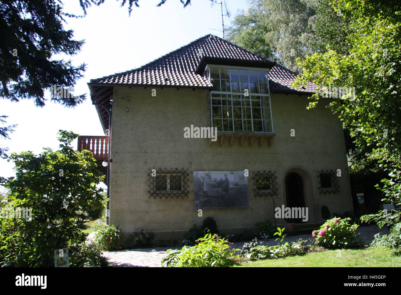 Allemagne, Bade-Wurtemberg, Hemmenhofen, Otto Dix House, musée ...