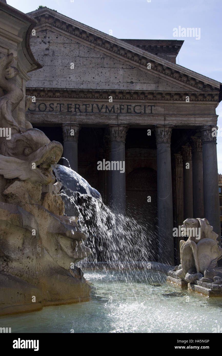 Pronaos panthéon rome Banque de photographies et d’images à haute ...