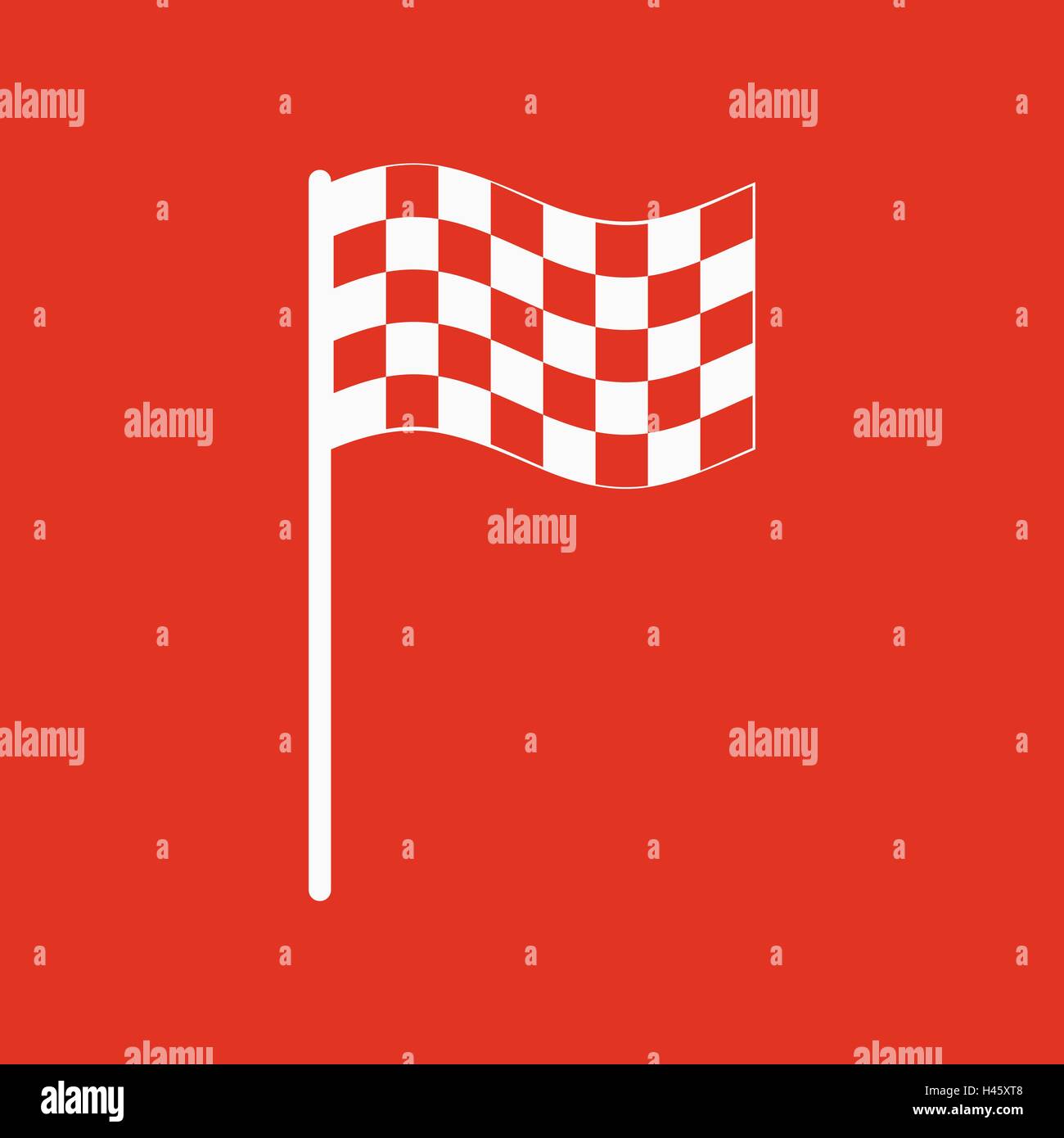 Drapeau formule 1 Banque d'images vectorielles - Alamy
