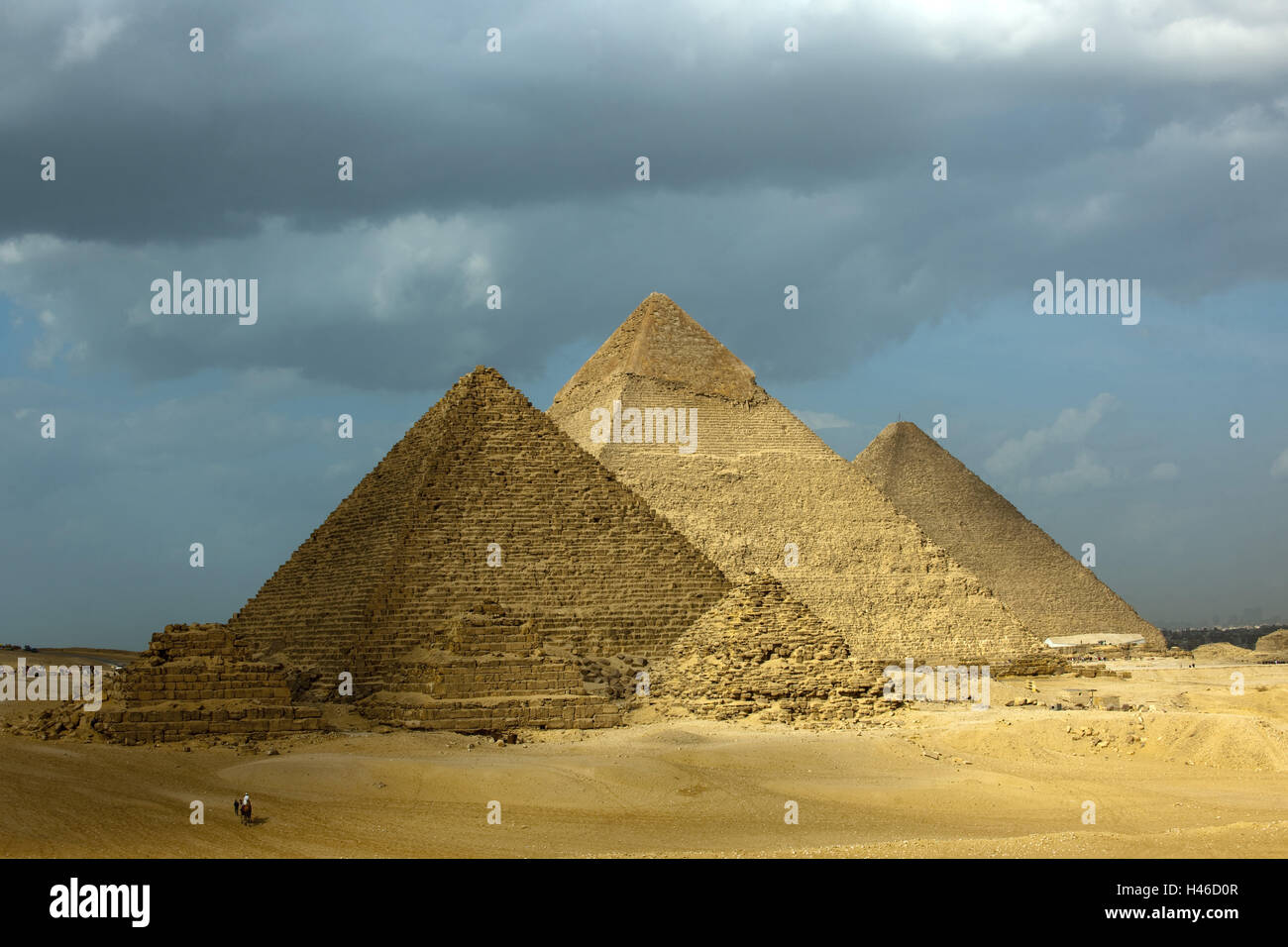 L'Egypte, Le Caire, Gizeh, pyramides, reine des pyramides, Khéphren ...