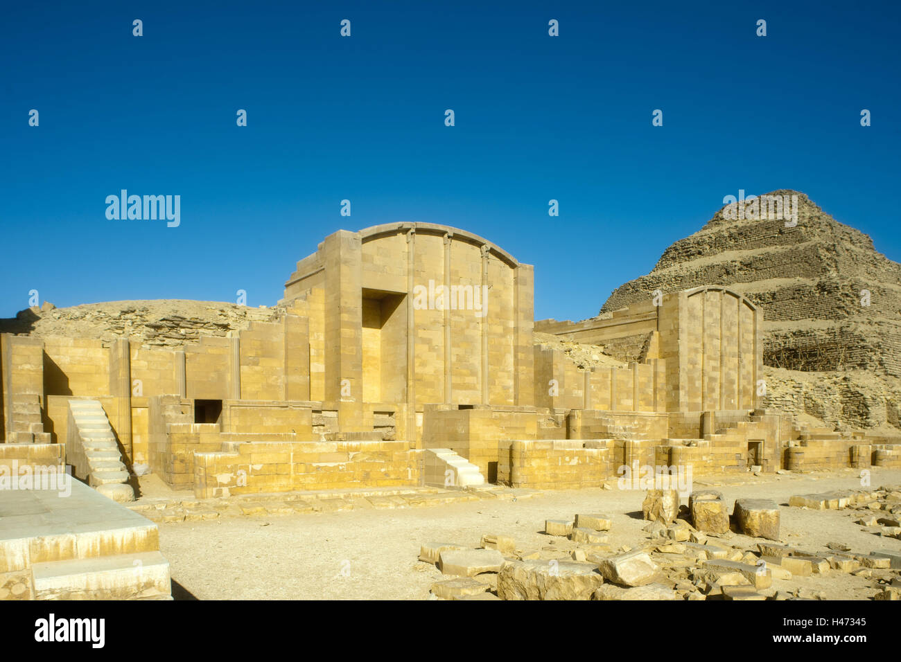 Egypte, Le Caire, Gizeh près, Sakkara, pyramide Djéser, le Hebsed ...