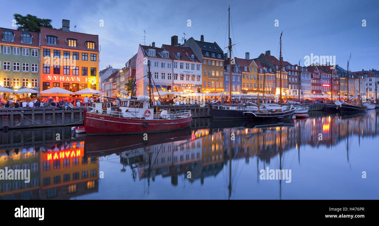Copenhague de nuit Banque de photographies et d’images à haute ...