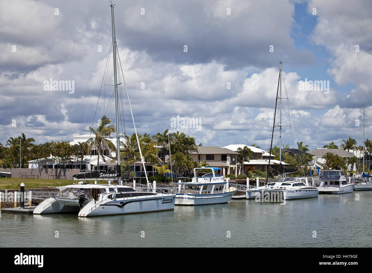 Le port de mooloolaba Banque de photographies et d’images à haute ...