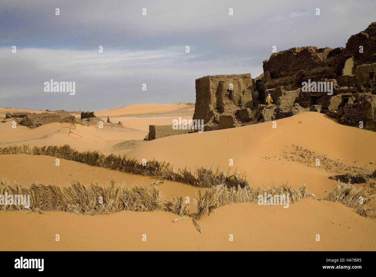 L'Algérie, Timimoun, châteaux résidentiels, ruine, paysages sauvages ...
