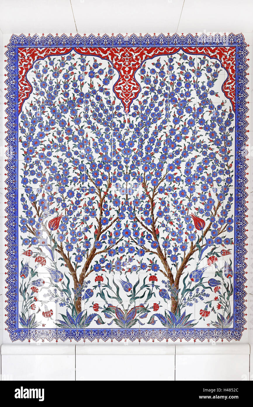 Mosaïque Mosaïque, cour intérieure, Cheikh Zayed Bin Sultan Al Nahyan ...