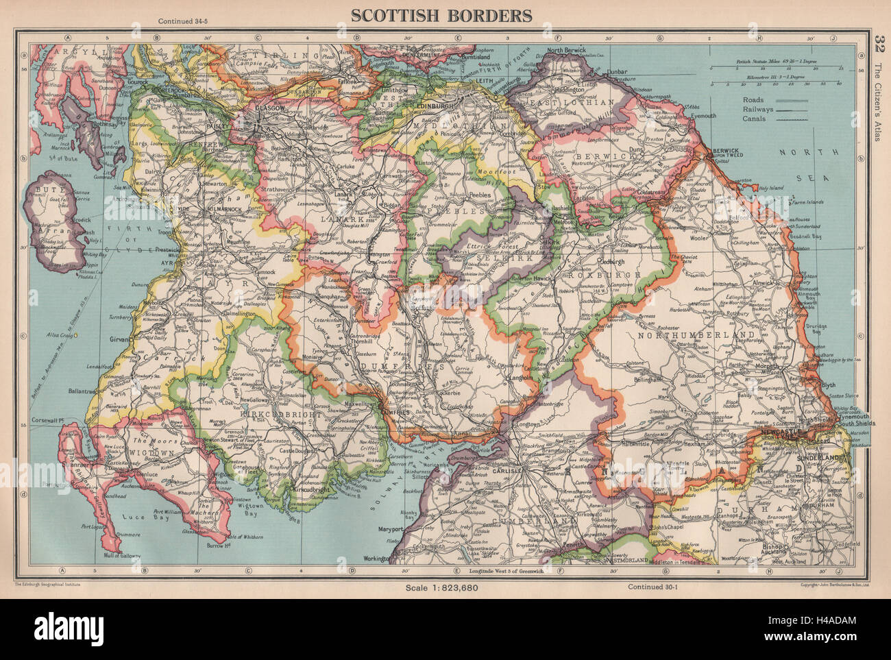 Maps of london 1944 Banque de photographies et d’images à haute ...