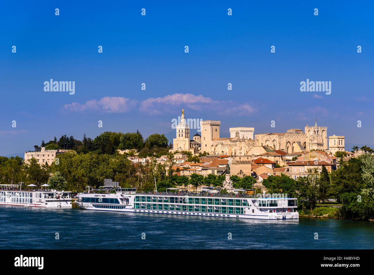 France, Provence, Vaucluse, Avignon, Port, Vieille Ville, Rocher des ...