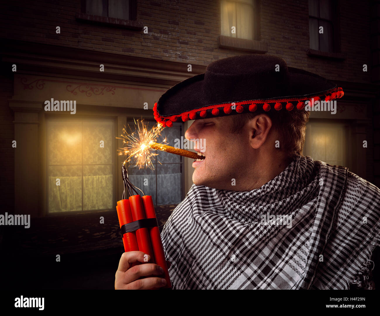 Dynamite de tir Banque de photographies et d’images à haute résolution ...